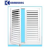 China KDSBuilding New Design Temperature French Exterior Aluminum Shutter Casement Window for sale
