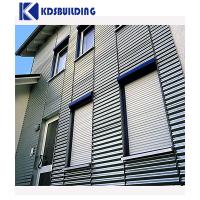 China Waterproof Aluminum Roll Up Shutter Inside Window Modern Louvres for sale