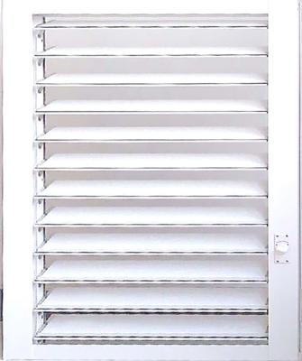 China Insulated Aluminum Alloy Shutter Window Louver Panels For Office Building for sale