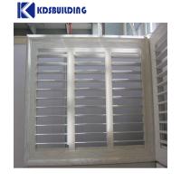 China Window Wall Vertical Louvered Shutters Galvanized Iron Aluminum Shutter for sale