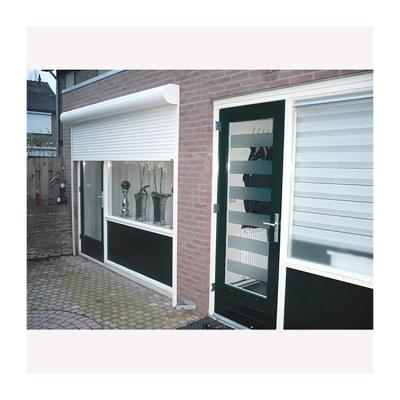 China Customized Color Aluminum Roll Up Security Shutters Philippines,Vertical Sliding Louver Shutter for sale