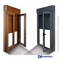China New Design Waterproof Hurricane Impact Vertical Aluminum Rolling Shutters Door and Window for sale