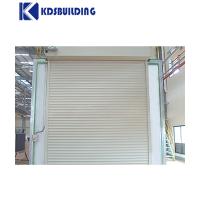China KDSBuilding Rollup Metal Garage Door And Roller Roll Down Hurricane Shutters Industrial Door Shutter for sale