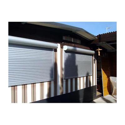 China Modern Design Exterior Insulated Security Roller Blind Shade Shutter Doors And Window Prices for sale