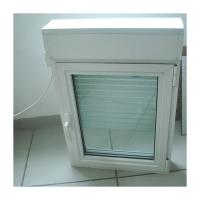 China Waterproof Aluminum Impact Resistant Windows With Fire Rated Roller Shutter for sale