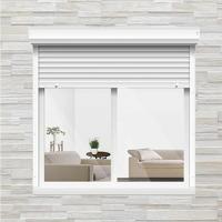 China Security Electric Aluminum Rolling Shutter Motor Sliding Window for sale