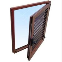 China Security Electric Aluminum Rolling Shutter Motor Sliding Window for sale