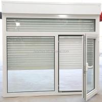China Security Electric Aluminum Rolling Shutter Motor Sliding Window for sale