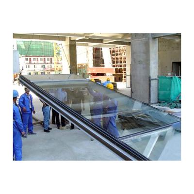China Modern Design Double Glass Soundproof Waterproof Energy Saving Aluminium Curtain Wall for sale