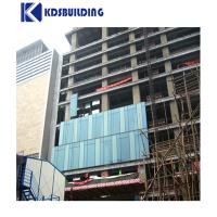 China Modern Design Double Glass Soundproof Waterproof Energy Saving Aluminium Curtain Wall for sale