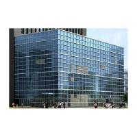 China KDSBuilding Aluminum & Glass Metal Exposed  Subject Curtain Wall Buildings Stainless Steel Glazing for sale