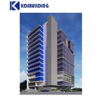 China Skyscraper Residential Building Curtain Wall Aluminum Tempered Glass Curtain Walls for sale