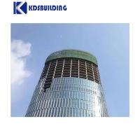 China Metal Skyscraper Aluminum Glass Curtain Wall Transparent 2.0-5.0mm for sale