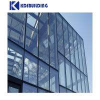 China Soundproof Curtain Wall System Tempered Double Glass Hidden Frame Aluminium Curtain Wall for sale