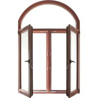 China KDSBuilding Timber Glazed Wooden Glass Wood Window Italian Style Custom Wood Windows With Lock for sale