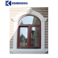 China KDSBuilding Timber Glazed Wooden Glass Wood Window Italian Style Custom Wood Windows With Lock for sale