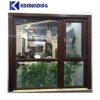 China KDSBuilding Hurricane Impact Casement Solid Series Door And Windows Teak Wooden Window for sale