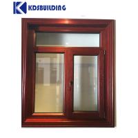 China KDSBuilding Residence Beautiful Hurricane Impact Casement Solid Series Wooden Window Quality Wood Windows for sale