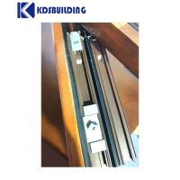 China KDSBuilding Australian AS2047  Sound Resistance  Wood Aluminium Window Wood Clad Aluminum Window Designs for sale
