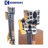 China KDSBuilding Aluminum Clad Wood windows and Door Solid Wooden Window with Fix Glass for sale