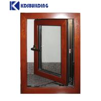 China KDSBuilding Wooden Doors And Windows Timber Oak Clad Alu Casement Window On Sales for sale
