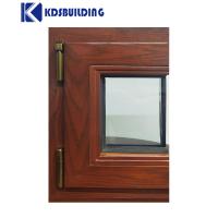 China KDSBuilding Wooden Doors And Windows Timber Oak Clad Alu Casement Window On Sales for sale