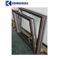 China KDSBuilding Aluminum Clad Wood Casement Tilt And Turn Windows Sample Window for sale