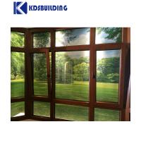 China KDSBuilding Aluminum Clad Wood Casement Tilt And Turn Windows Sample Window for sale
