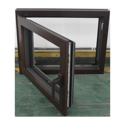 China KDSBuilding Quality Outward Opening Aluminum Wood composite Casement Window for sale