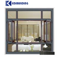 China KDSBuilding Aluminium Double Glazed Windows And Doors Aluminium Clad Wood Windows Tilt And Turn Window for sale