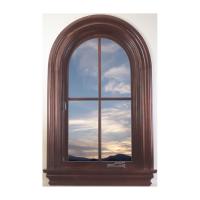 China KDSBuilding New Design Home Bathroom Hand Crank Wood House Windows for sale