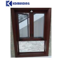 China KDSBuilding New Design Home Bathroom Hand Crank Wood House Windows for sale