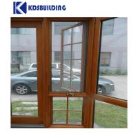China KDSBuilding New Design Home Bathroom Hand Crank Wood House Windows for sale