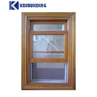 China KDSBuilding Newly Design Good Quality Sash American Style Window Wooden Double Hung Windows for sale