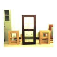 China KDSBuilding Sash Windows Double Wood Single Hung Windows With Double Glazed for sale