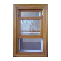 China KDSBuilding Timber Single Wooden Sash Wood Double Hung Window Solid Wooden Window European for sale