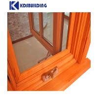 China KDSBuilding Newest Style Double  Glazed Window Wood Crank Out Windows For Villa for sale