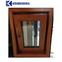 China Wooden Window Design Tilt And Turn Window With Temper Glass Fly Screen Germany Hardware Wood Window Grids for sale
