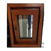 China Antique 3 Glass Sunroom Wooden Frame casement Thermally Broken Windows Tilt And Turn Window for sale
