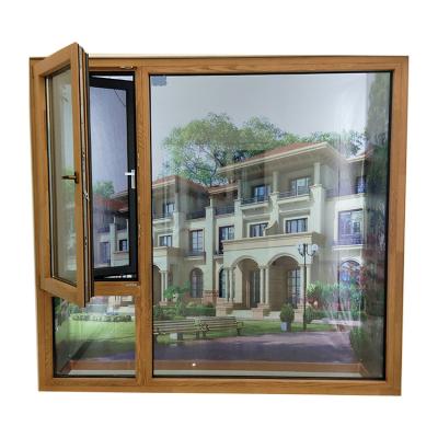 China As2047 Glass Nfrc China Manufacture Double Glazed Hurricane Soundproof Windows And Doors Tilt and Turn Window for sale