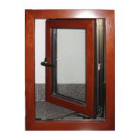 China Alloy Aluminum Clad Windows Solid Window Reasonable Price Interior Wall Cladding Wooden for sale