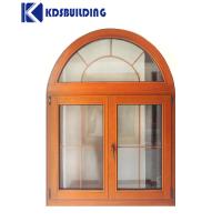 China China Manufacture Aluminum Casement Windows For  House With  Ce  Certified  Solid  Wooden Window for sale