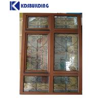 China KDSBuilding New Design Double Glazed Moulding Solid Series Wooden Casement Window Wooden Frame Timber Casement Windows for sale