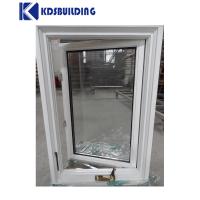 China Hand Crank Oak Casement Window White America Style Timber Wooden Window for sale