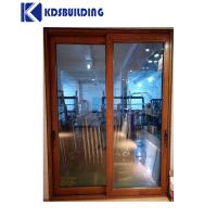 China KDSBuilding Main Entrance Doors Interior Oak Wood Lift And Sliding Entry Door for sale