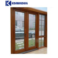 China Interior Solid Wood Entrance Door Swing French Casement Doors Thermal Insulation for sale