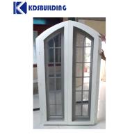 China Double Glazed Wooden Casement Door Interior For Toilet Bathroom for sale