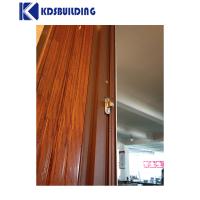China Waterproof Solid Wood Entrance Door System Hurricane Impact Lift for sale