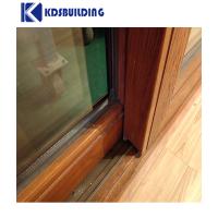 China Waterproof Solid Wood Entrance Door System Hurricane Impact Lift for sale