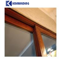 China Waterproof Solid Wood Entrance Door System Hurricane Impact Lift for sale